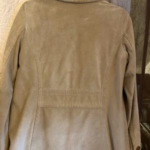 Coach | Jackets & Coats | Coach Tan Suede Jacket Xs | Poshmark